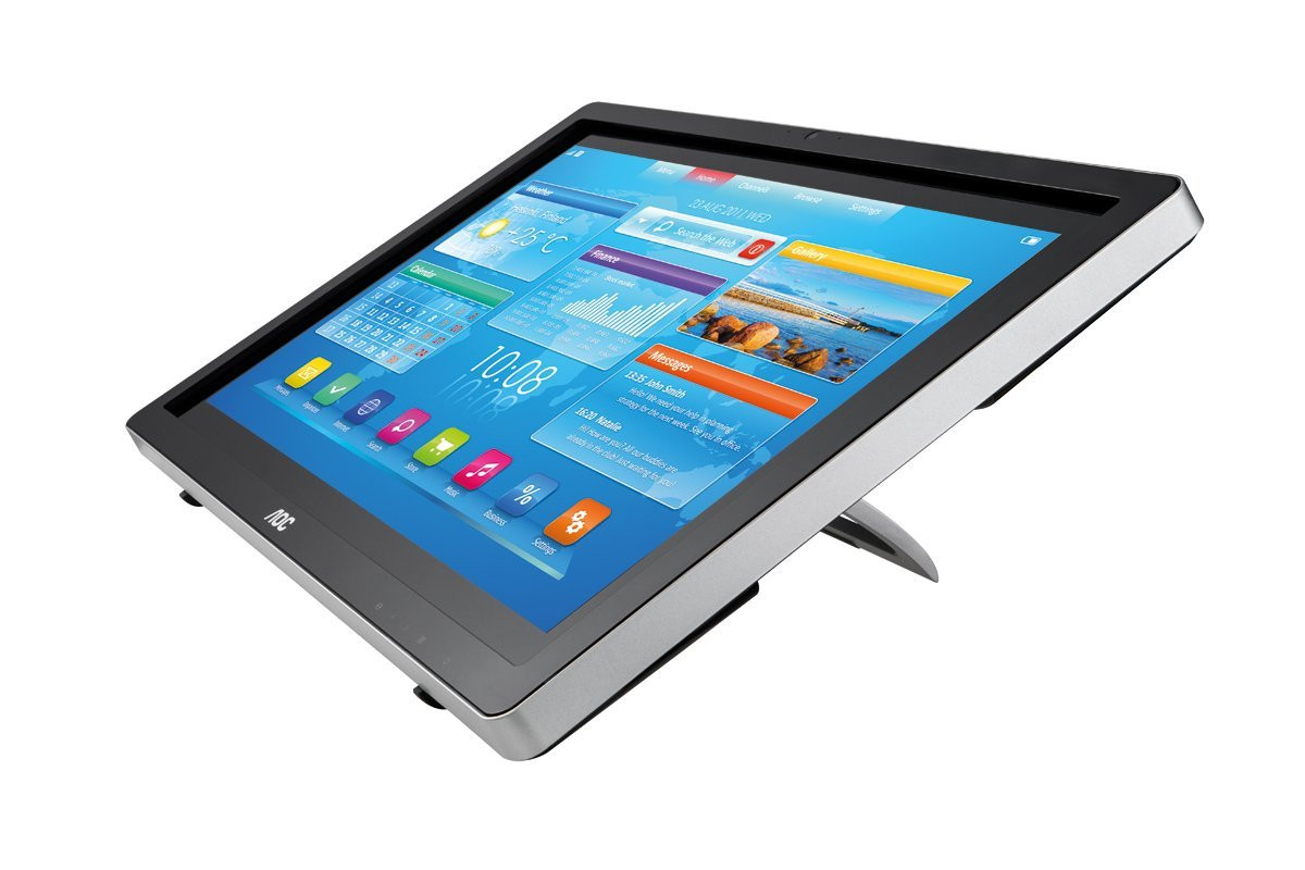 Aoc 23 6 Inch Lcd Ads Touchscreen Monitor Android All In One 1080p