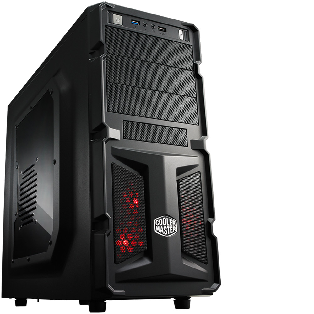Coolermaster K350 ATX Gaming Case with window | Falcon Computers