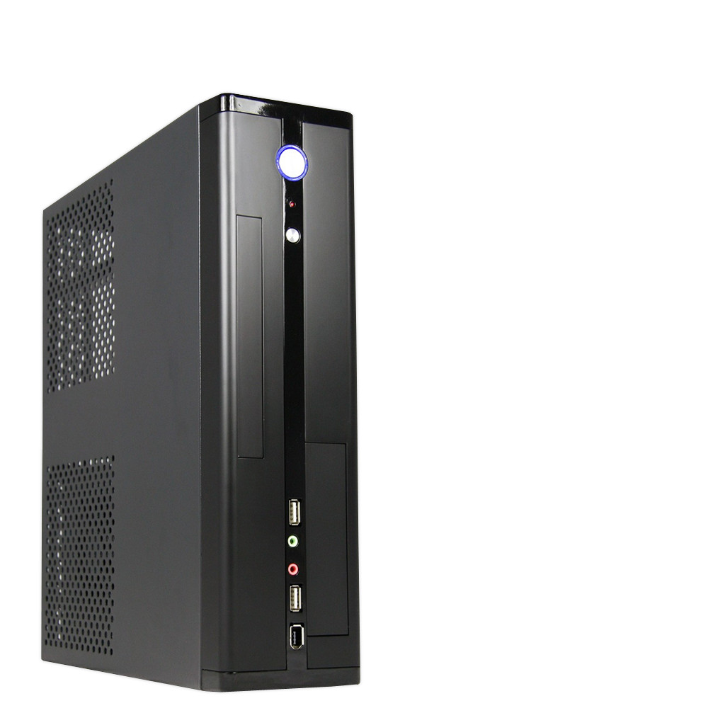 CIT Black Mini ITX Case with 300W PSU | Falcon Computers