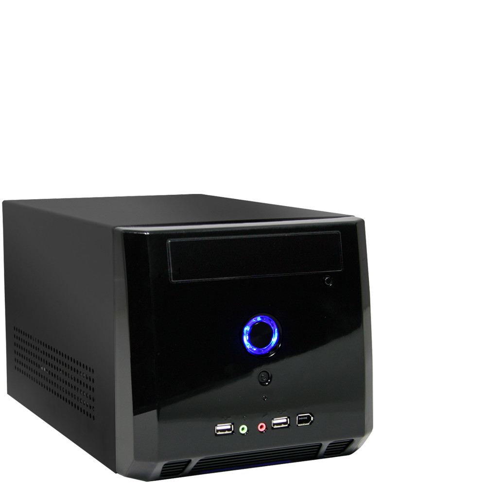 CIT Black Mini ITX Case with 300W PSU | Falcon Computers