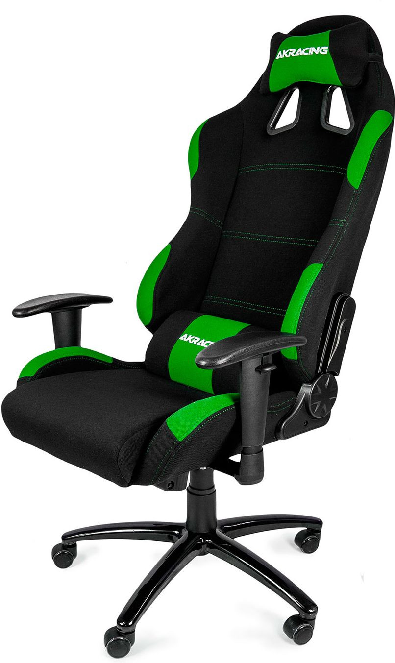 AK Racing Gaming Chair Black Green | Falcon Computers