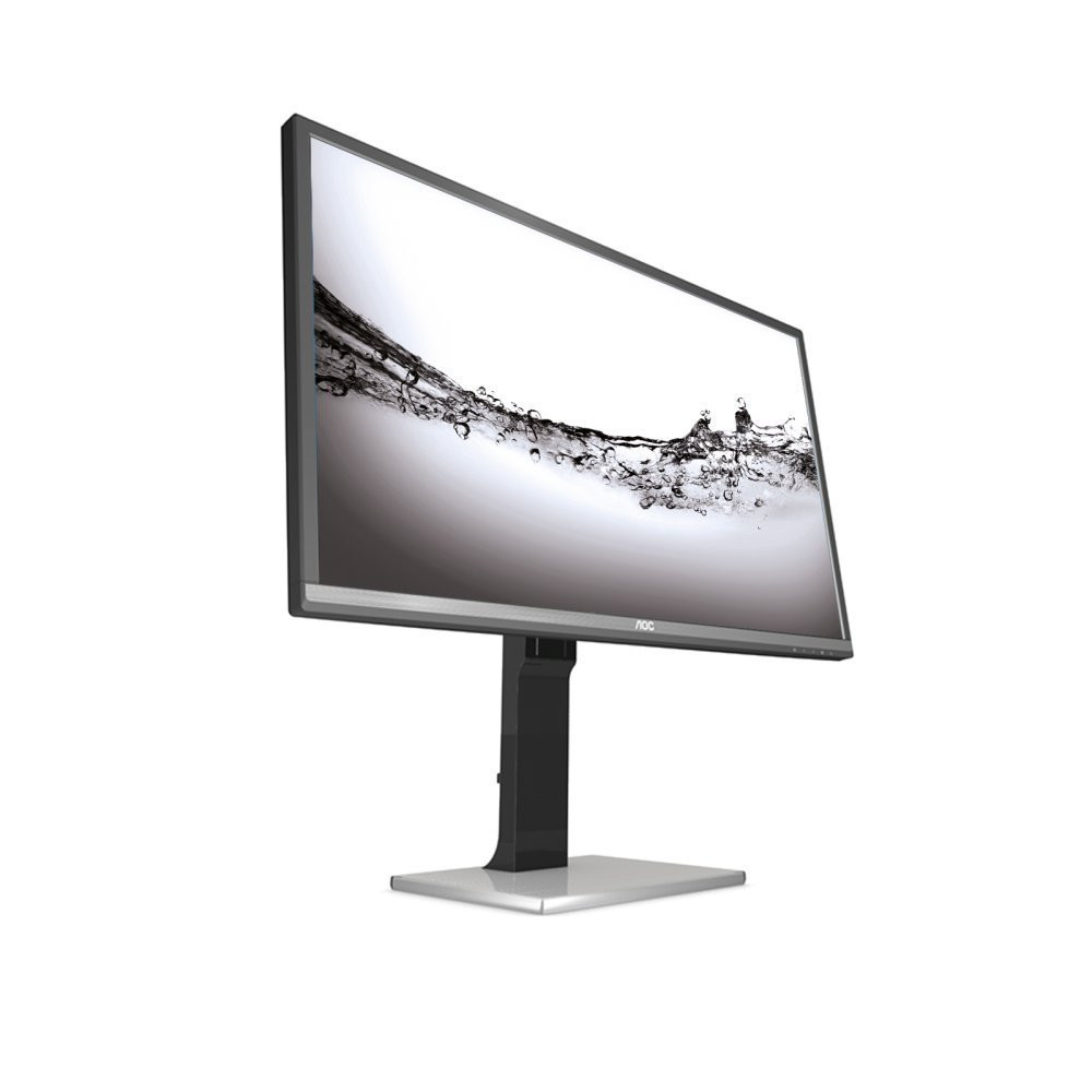 Aoc 32" Widescreen AMVA LED Black/Silver Multimedia Monitor (2560x1440 ...
