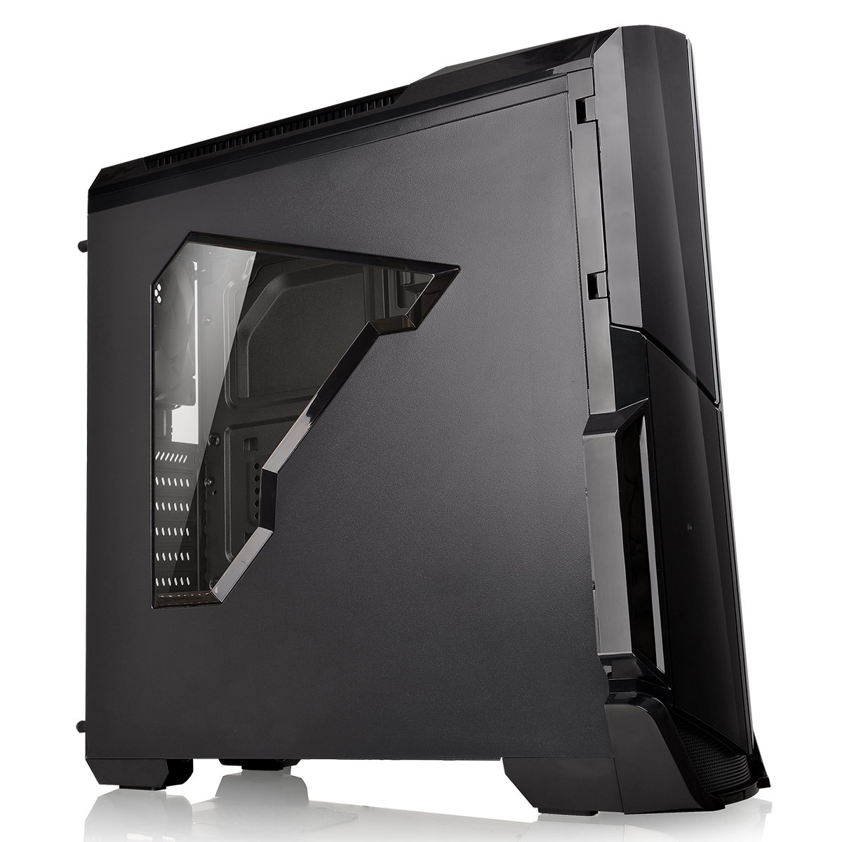 Thermaltake Versa N21 Midi Gaming Case USB3 12cm Rear Fan Toolless ...