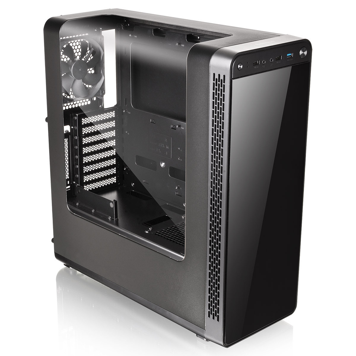 Thermaltake View 27 Mid Tower Case with Shaped Side Window - EX DEMO ...