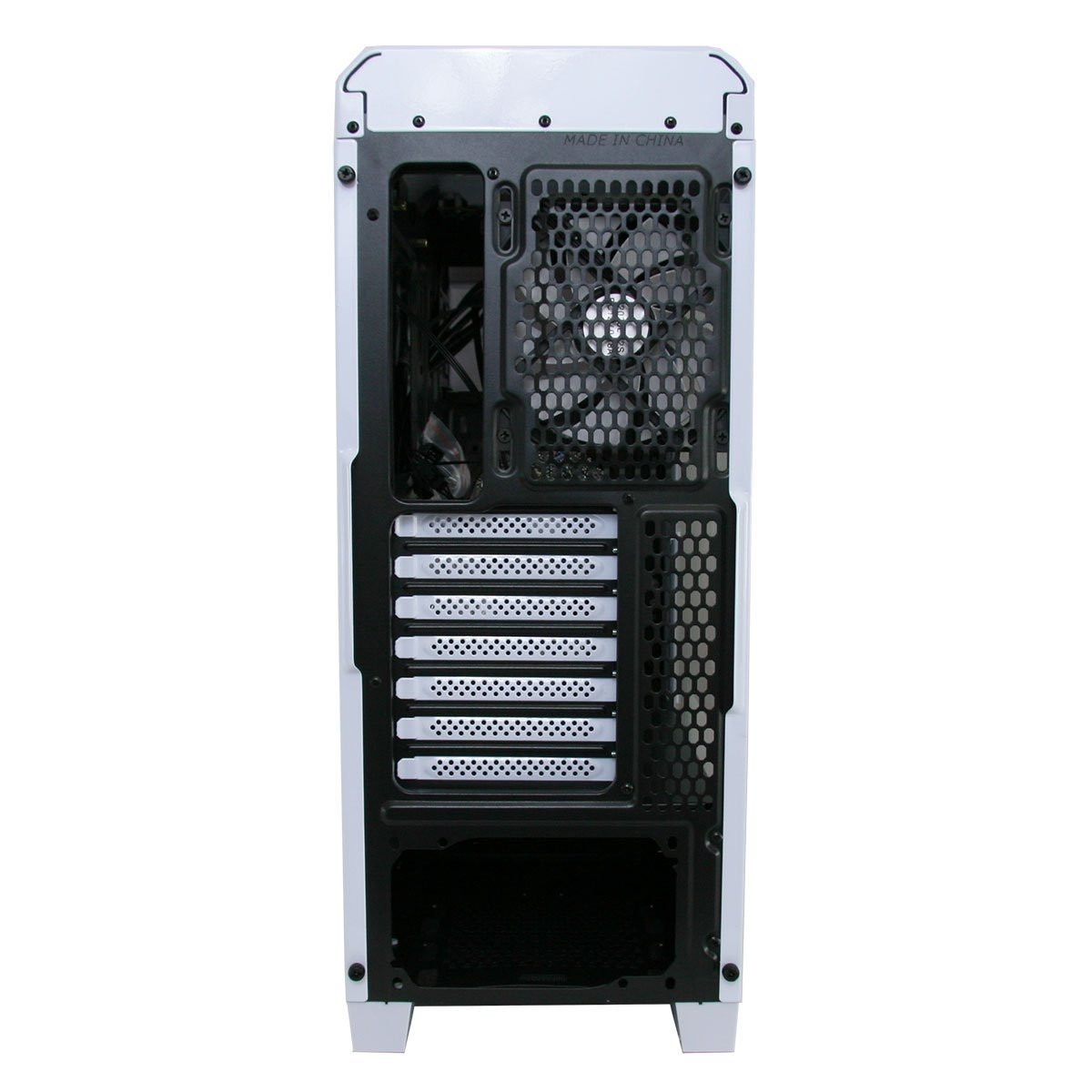 GameMax Game Max Falcon Gaming PC case with 2x 12cm 16 RGB Remote ...