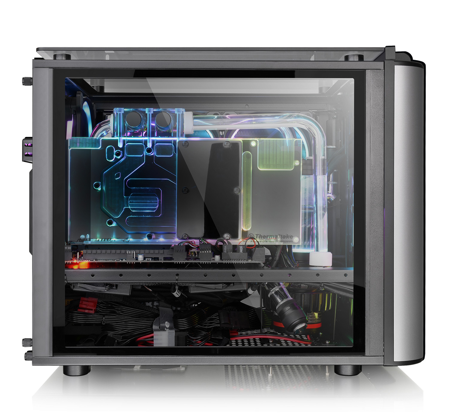 Thermaltake Thermaltake Level 20 VT Cube Case, mATX, mITX, Black, USB 3 ...