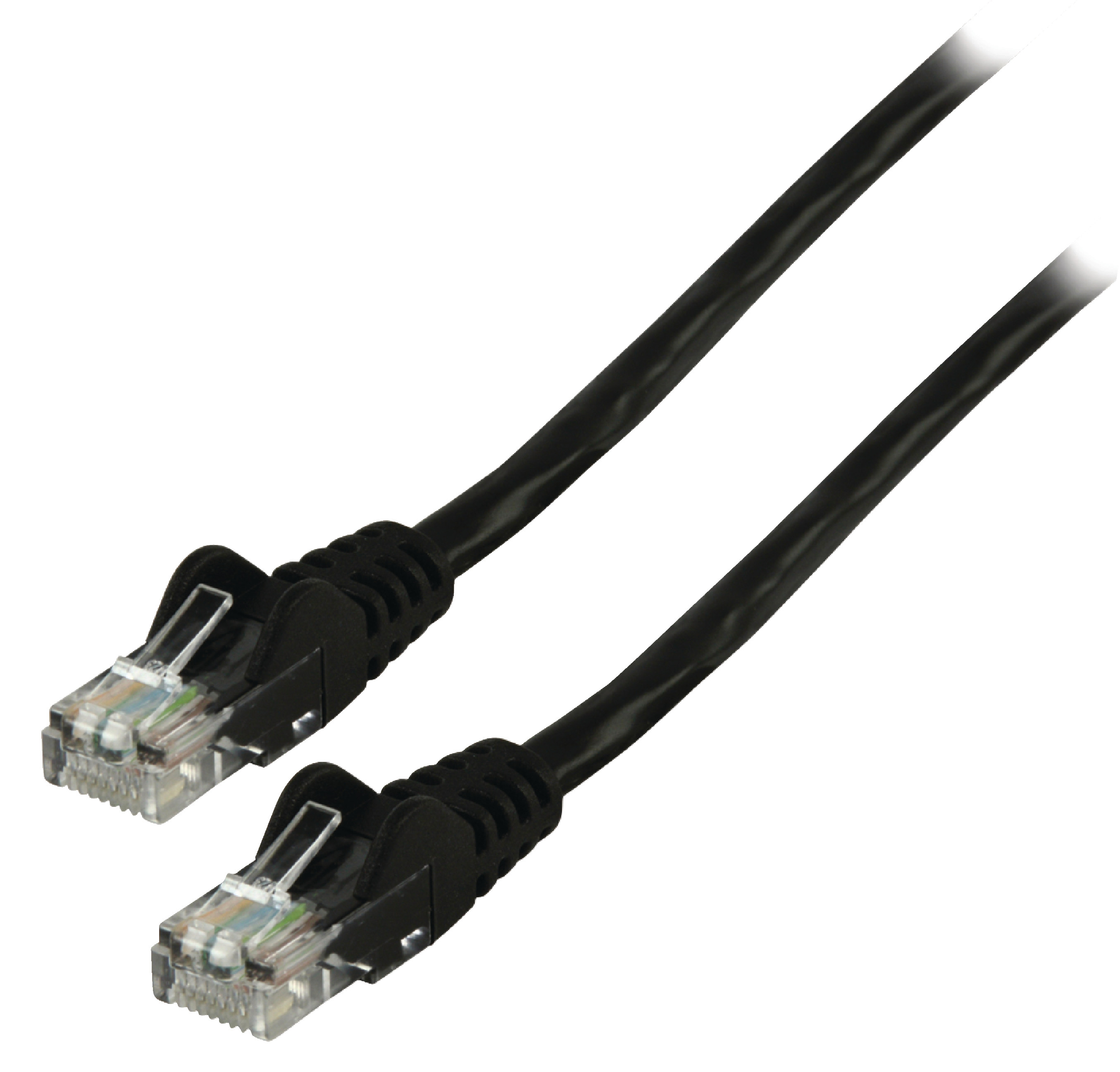 Generic t RJ45 Network Patch Lead - BLACK | Falcon Computers