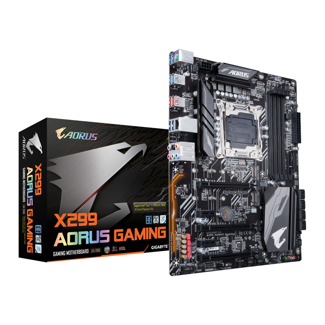 Gigabyte X299 AORUS GAMING (Socket 2066) Intel X299 ATX Motherboard ...