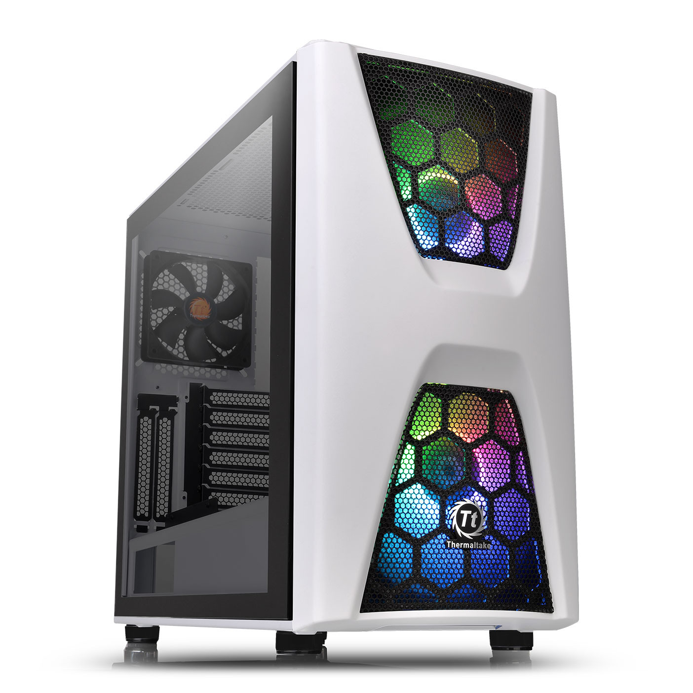 Thermaltake Thermaltake Commander C34 Tempered Glass ARGB Mid Tower PC ...