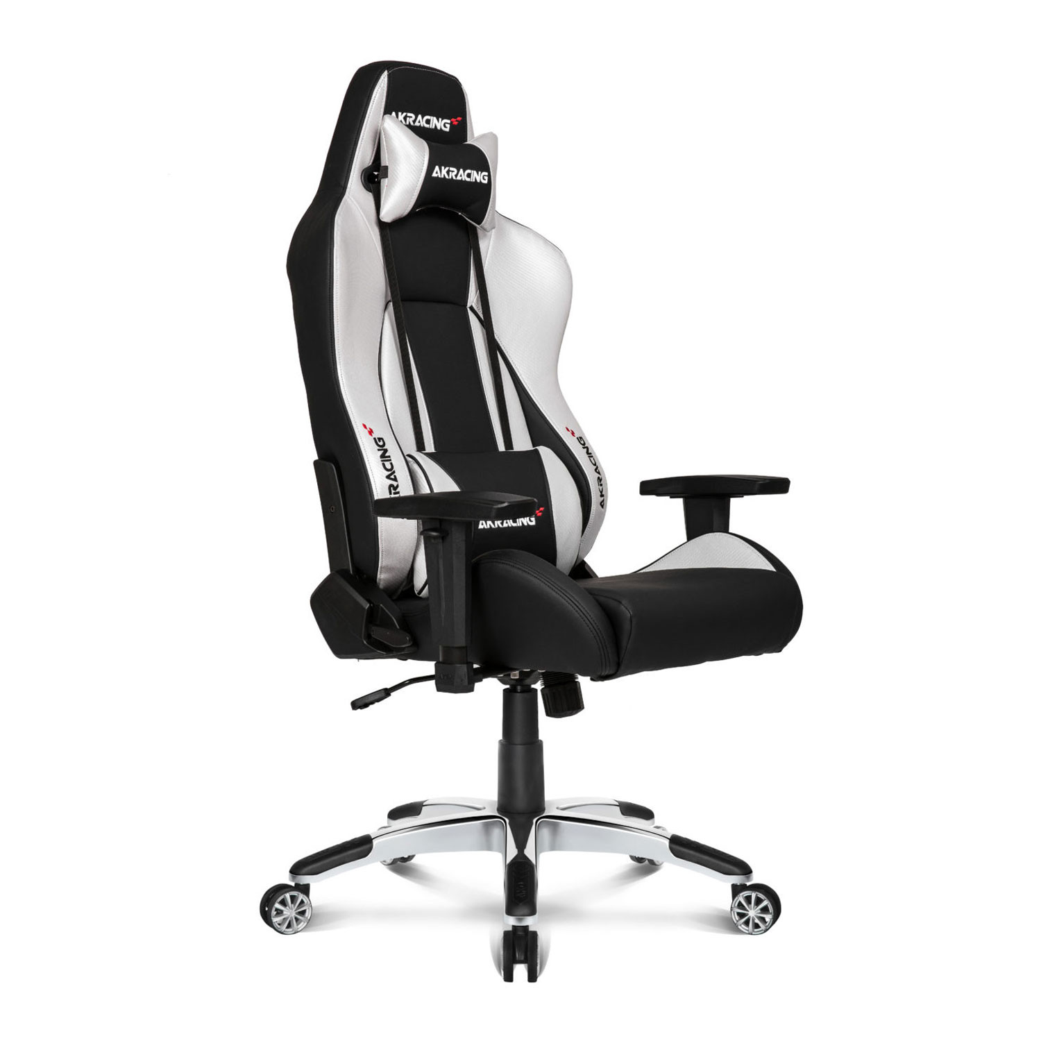 AK Racing AK Racing Masters Series Premium Gaming Chair, Black & Silver ...