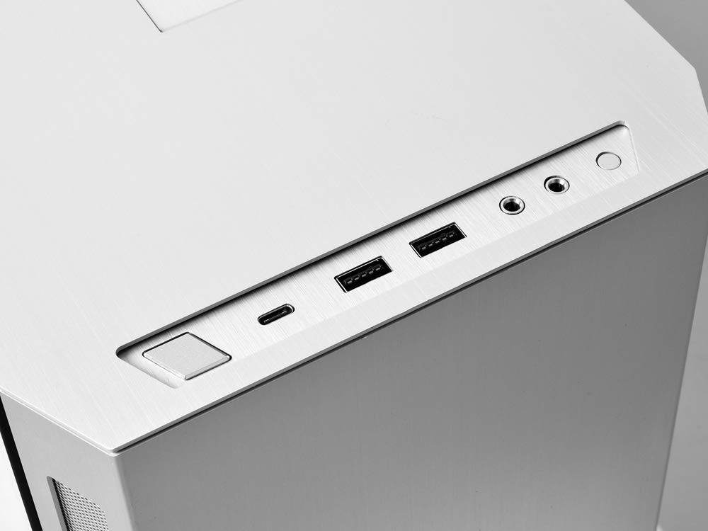 Lian Li Aluminium Mini-ITX Case - Silver Window - with Magnetic Handle ...