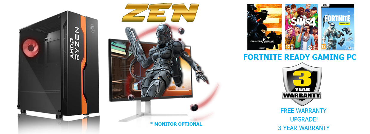 Falcon ZEN AMD Gaming PC system | Falcon Computers