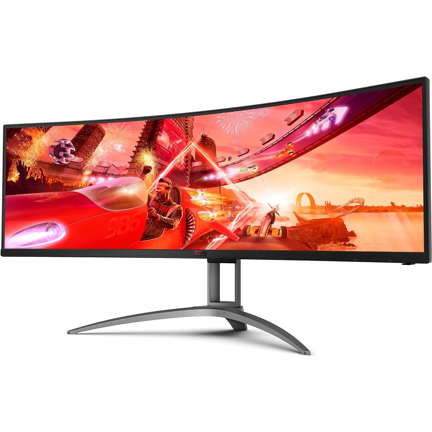 Aoc AGON 49 Inch Dual QHD Curved Gaming Monitor (5120 x 1440 @ 165Hz ...