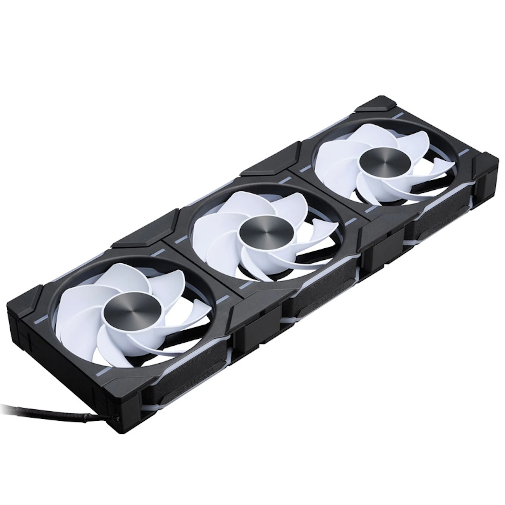 Phanteks D30 Reverse Airflow 120mm DRGB PWM Fan Triple Pack - Black ...
