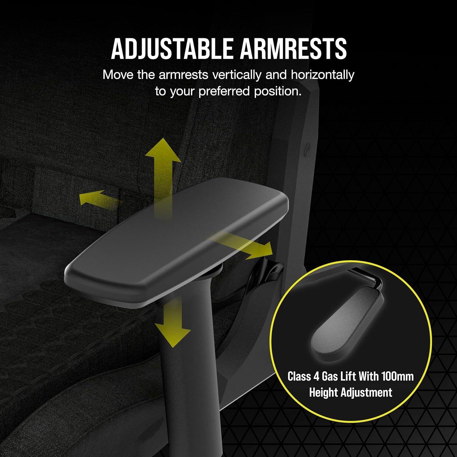 Corsair TC100 RELAXED CHAIR BLACK Edition | Falcon Computers