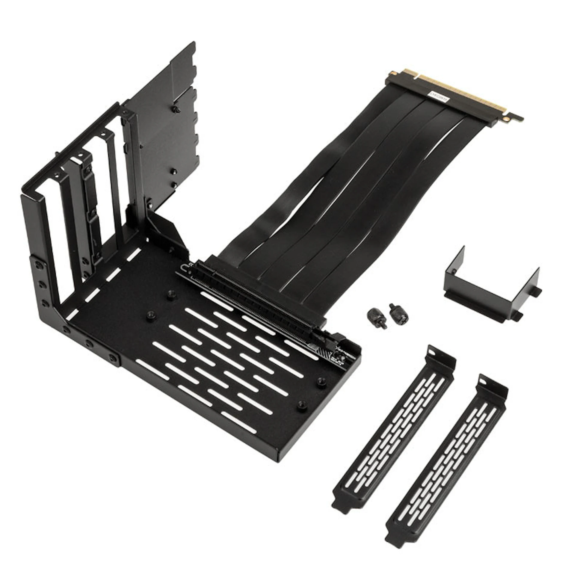 Lian Li Universal 4- Slots Vertical GPU kit (with Gen 4 riser) - Black ...