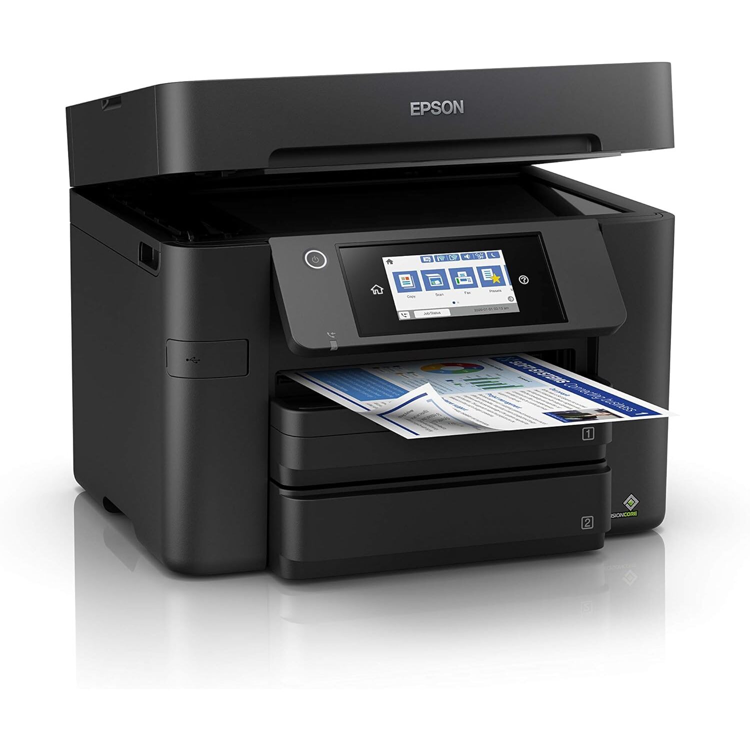 EPSON WorkForce Pro WF-4830DWF A4 Colour Multifunction Inkjet Wireless Printer | Falcon Computers