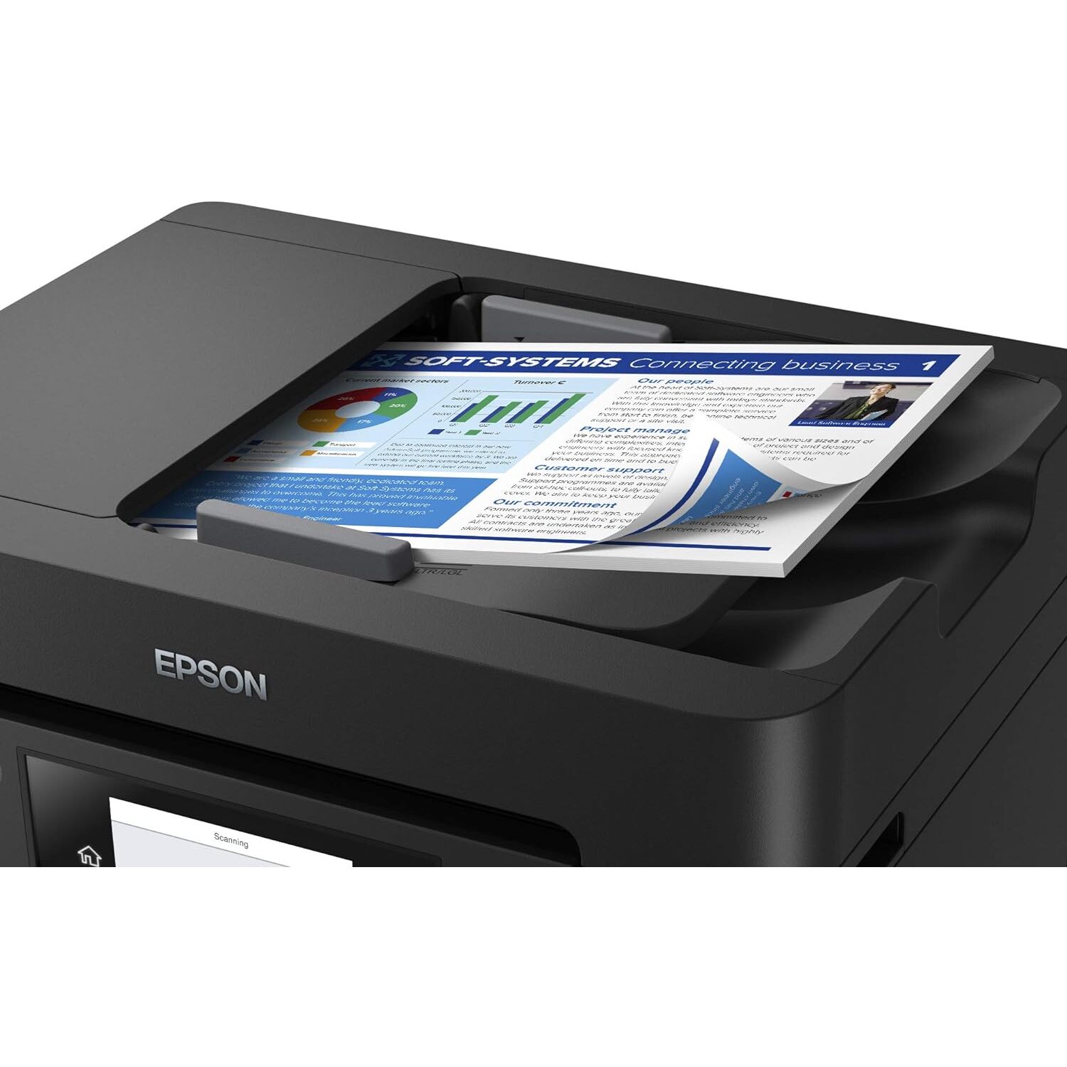 EPSON WorkForce Pro WF-4830DWF A4 Colour Multifunction Inkjet Wireless Printer | Falcon Computers