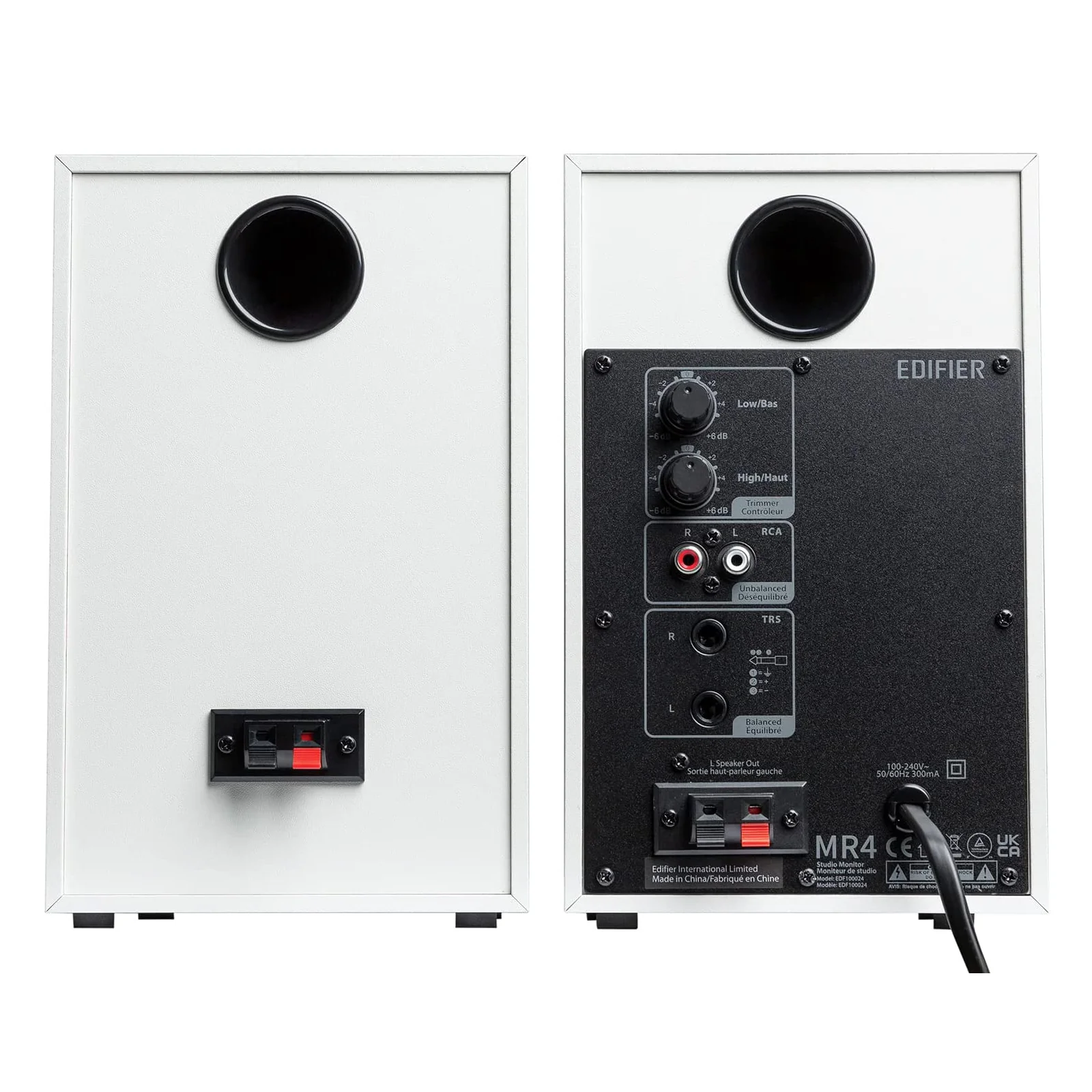 Edifier MR4 2.0 Monitor Reference Speaker System - White | Falcon Computers