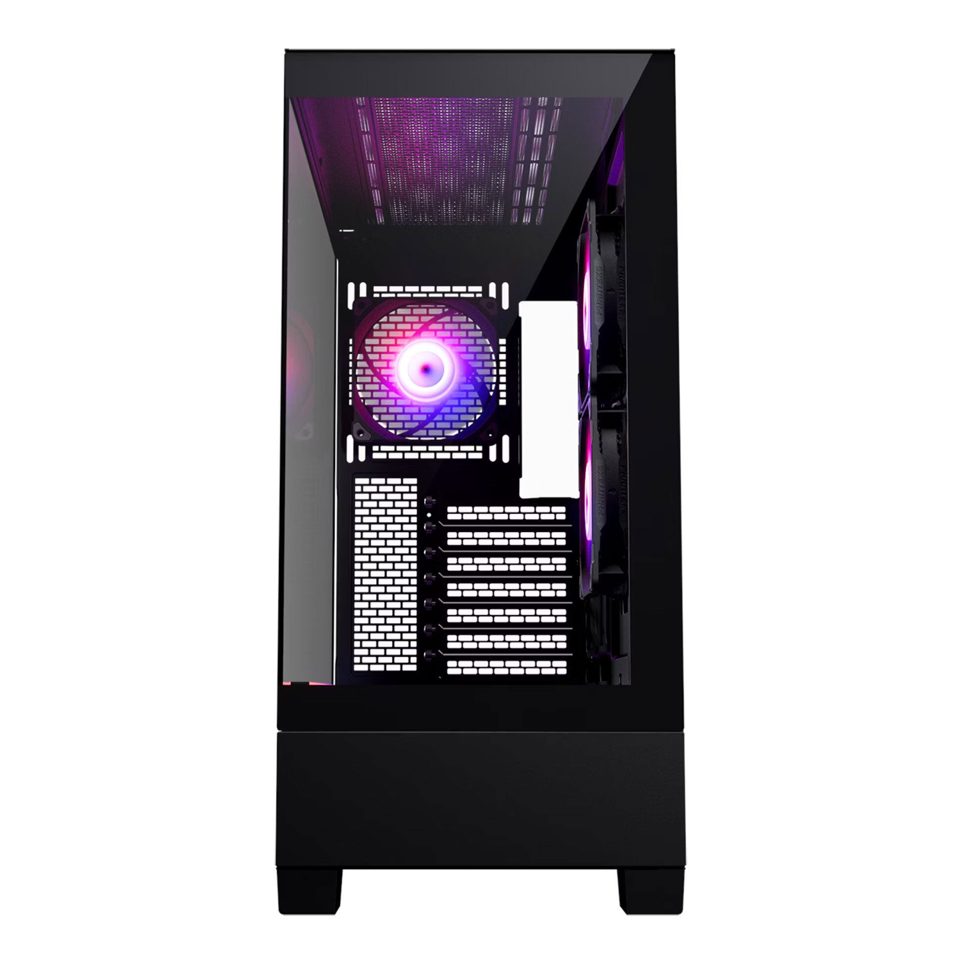Phanteks XT View ATX Case Tempered Glass Windows, Black (3x DRGB Fans ...