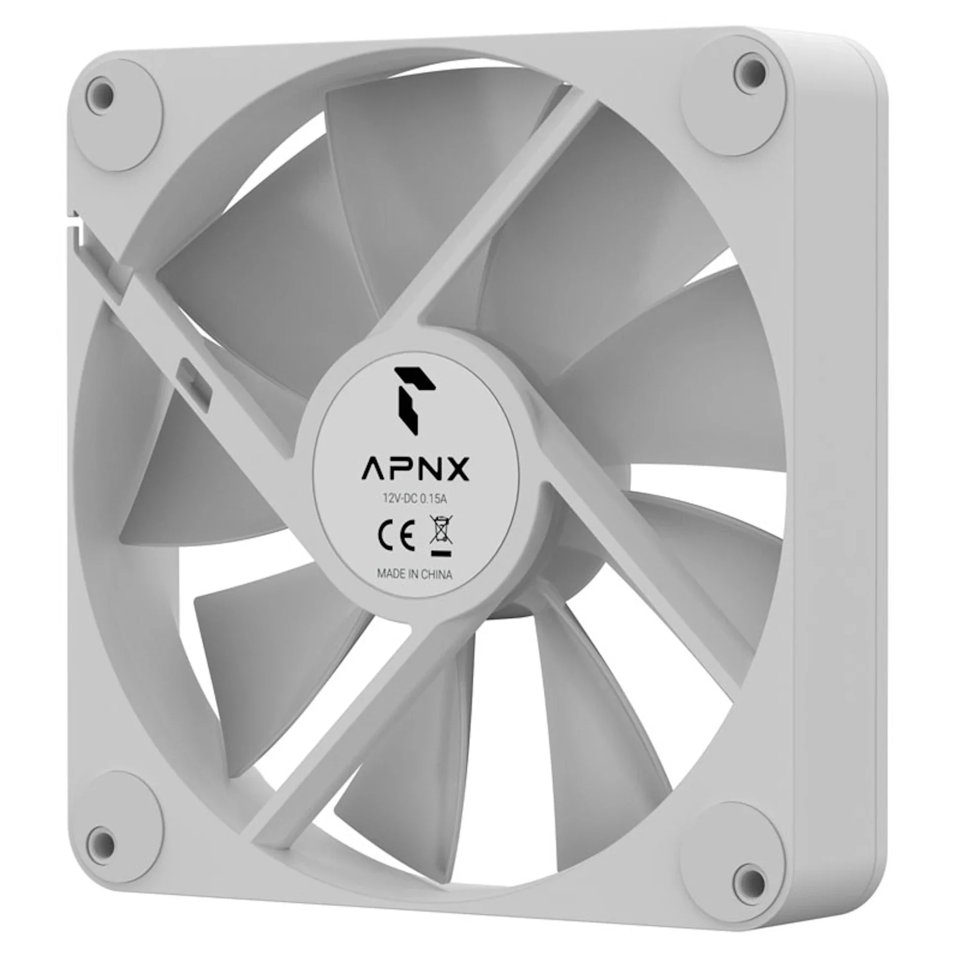 APNX FP1 ARGB 140mm PWM Fan - White | Falcon Computers
