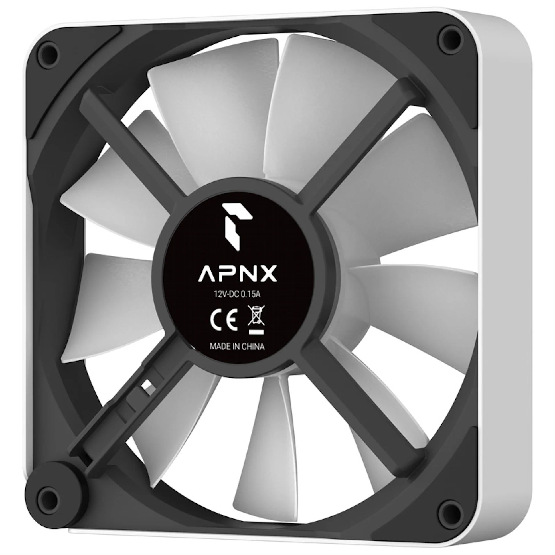 APNX FP2 ARGB 120mm PWM Professional Fan - White | Falcon Computers