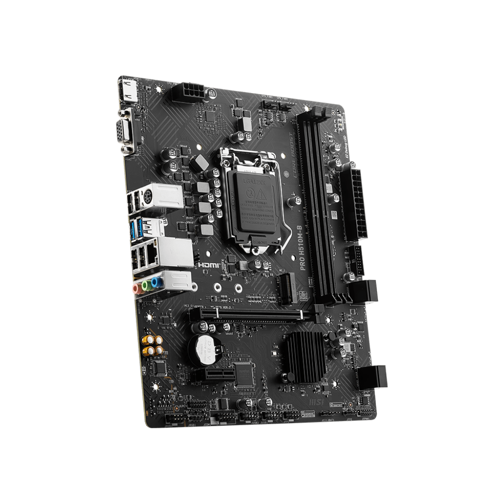 MSI Intel H510 A PRO Micro ATX Motherboard - Socket 1200 10th + 11th ...