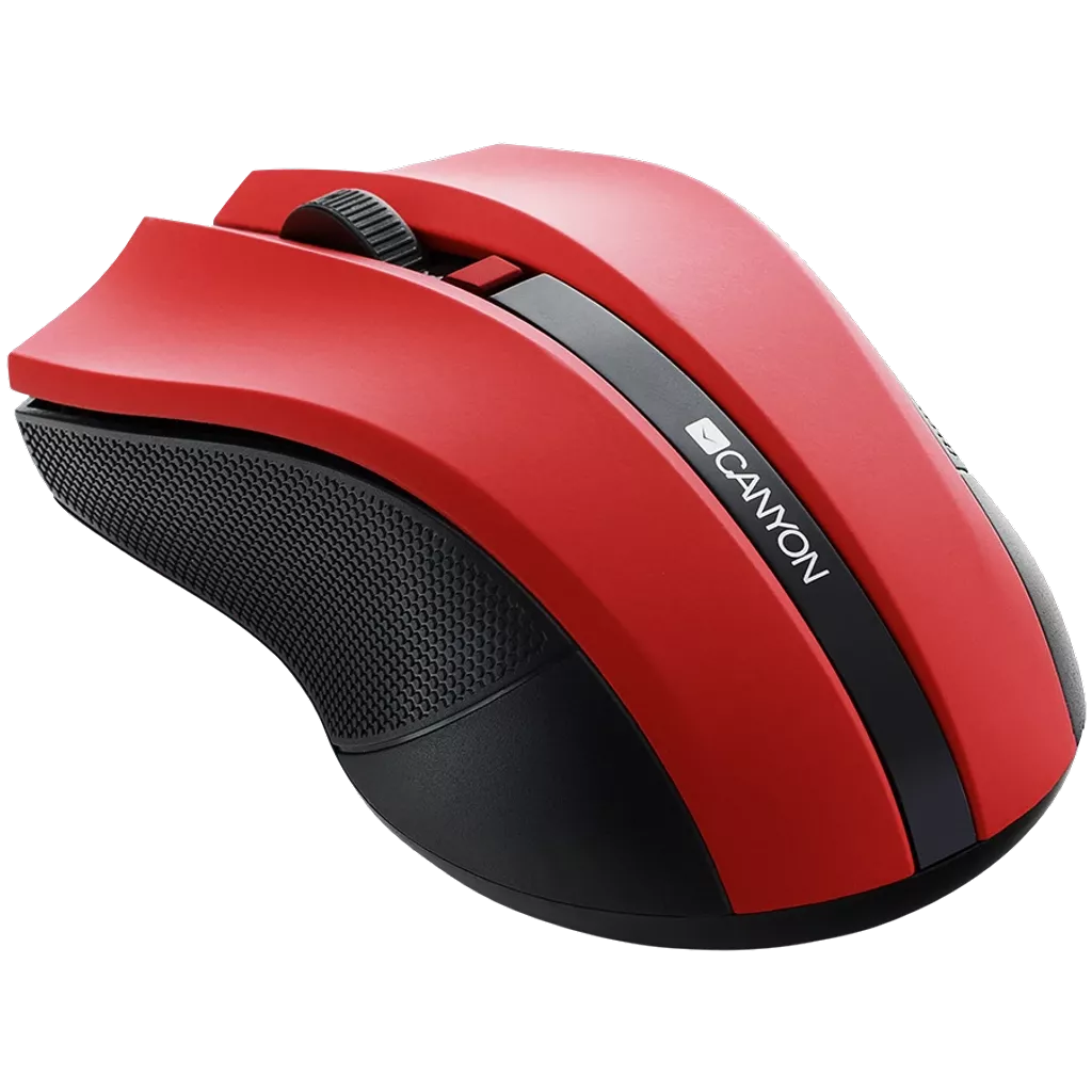 Canyon MW-5 Wireless Optical Mouse With USB Reciever - Red | Falcon ...