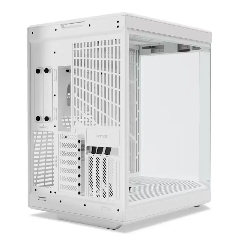 HYTE Y70 Dual Chamber Mid-Tower Atx Case - White | Falcon Computers