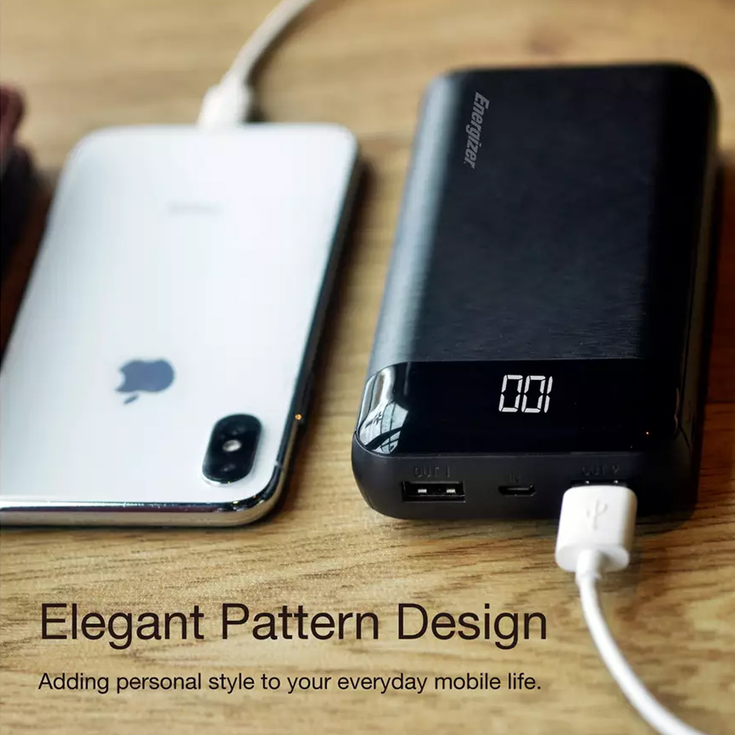 Energizer Max 20000mAh Portable Power Bank - Black | Falcon Computers