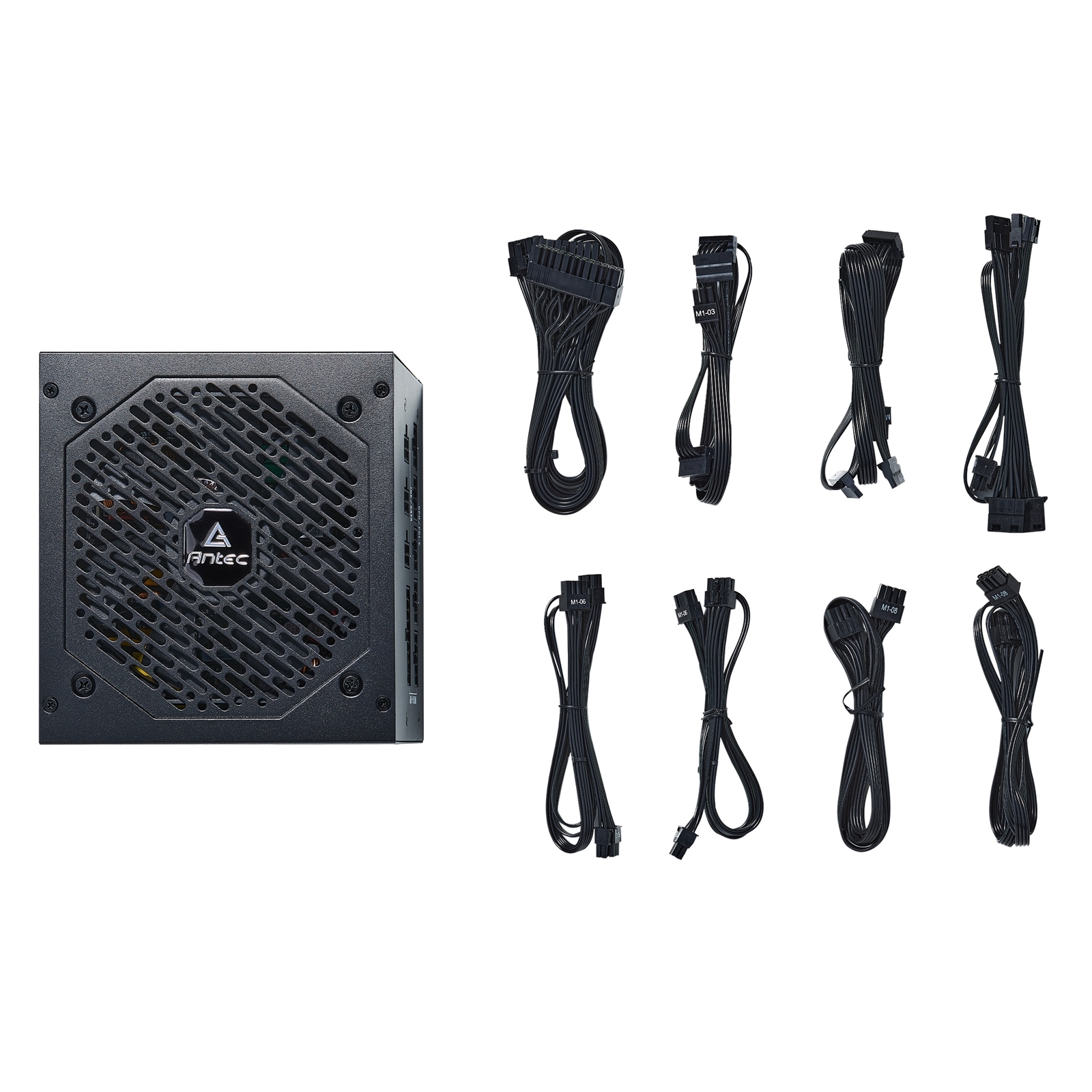 ANTEC NeoECO NE750G M 750W PSU, 120mm Silent Fan, 80 PLUS Gold, Fully ...