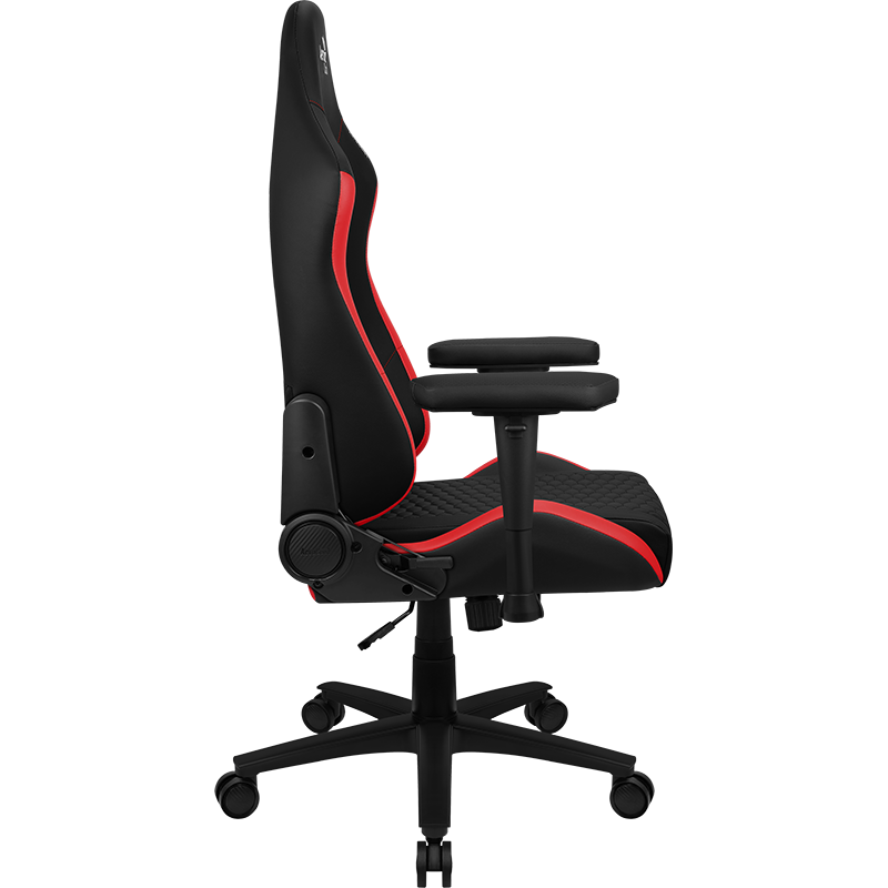 Aerocool Crown Nobility Series Gaming Chair - Black/Red | Falcon Computers