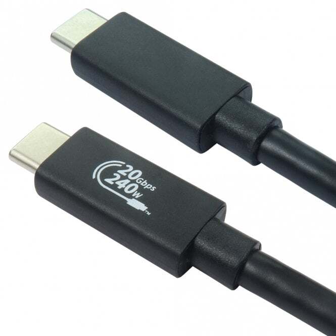 Generic 1m Certified USB4 20Gbps 240w USB Type C Cable | Falcon Computers