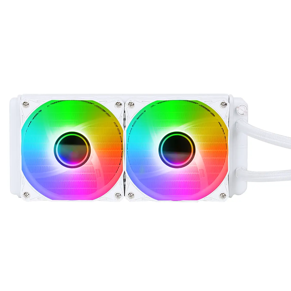 CIT Pro Glacier (White) 240mm Infinity ARGB AIO Liquid Cooler | Falcon ...