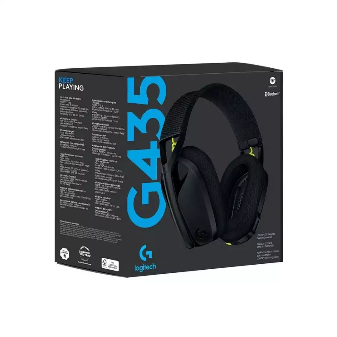 Logitech G435 Wireless Bluetooth Gaming Headset | Falcon Computers