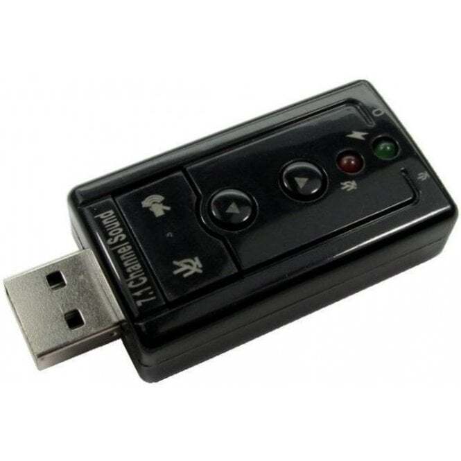 Generic USB-021KB 7.1 External Soundcard, USB | Falcon Computers