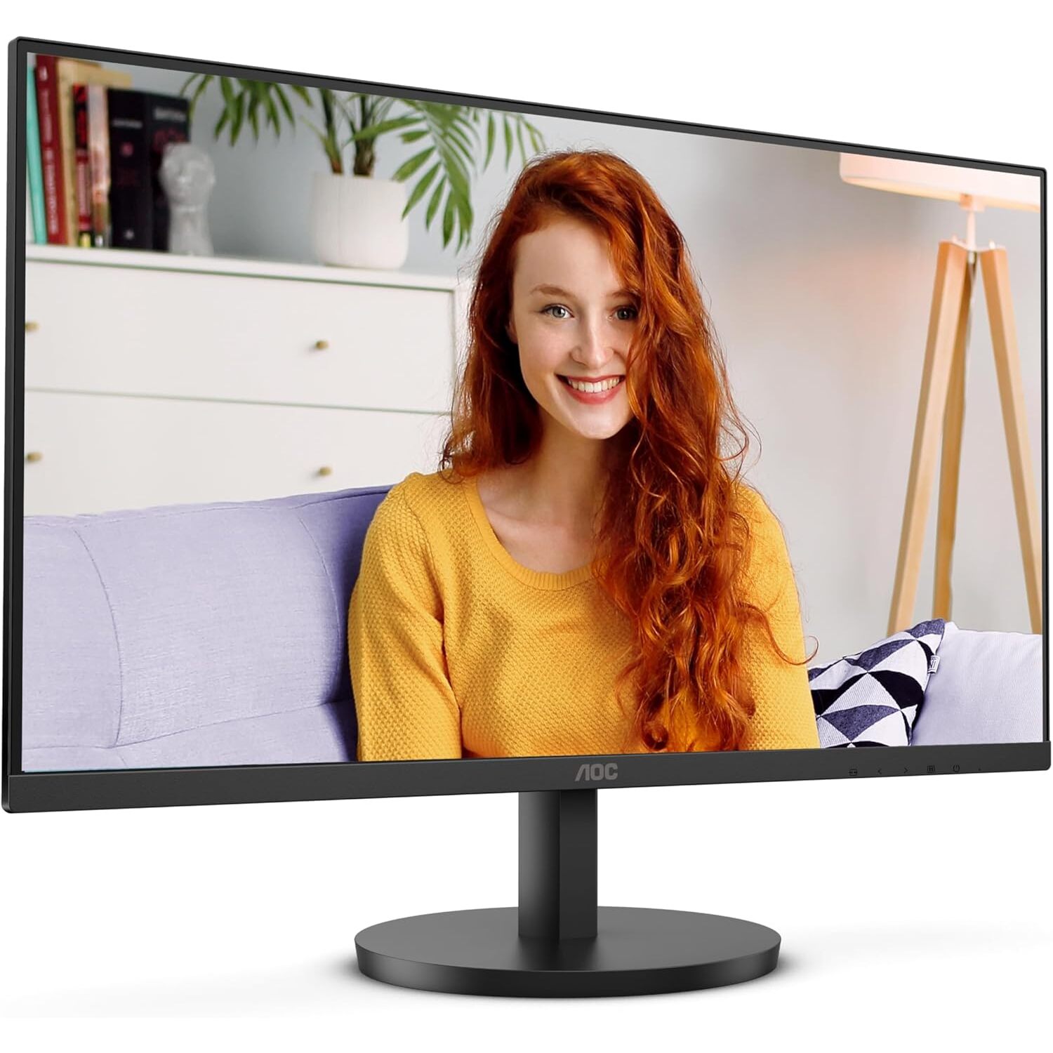 Aoc 27 Inch 1920X1080 Va 100Hz 1M Widescreen LED Monitor With Speakers ...