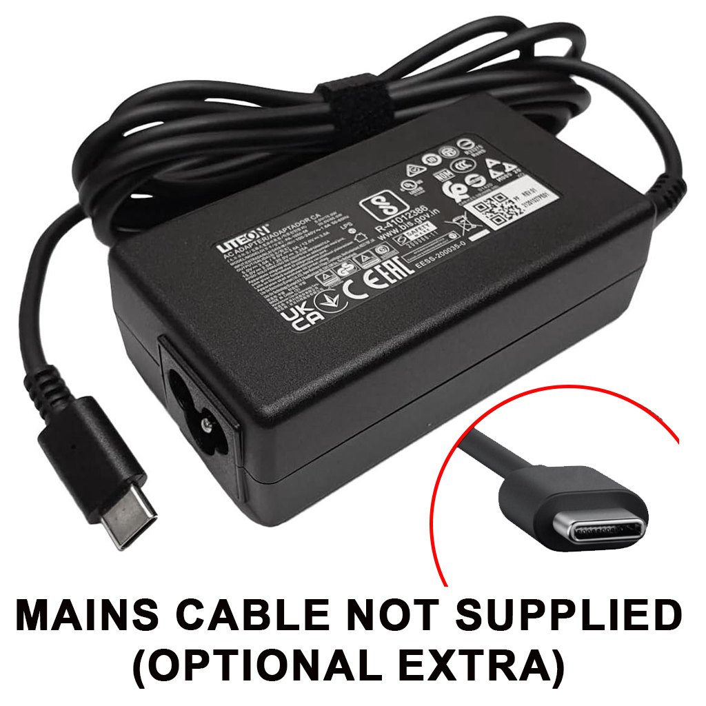 Liteon USB Type-C 65w Univerdsal Powefr adapter (Requires Clover lead ...