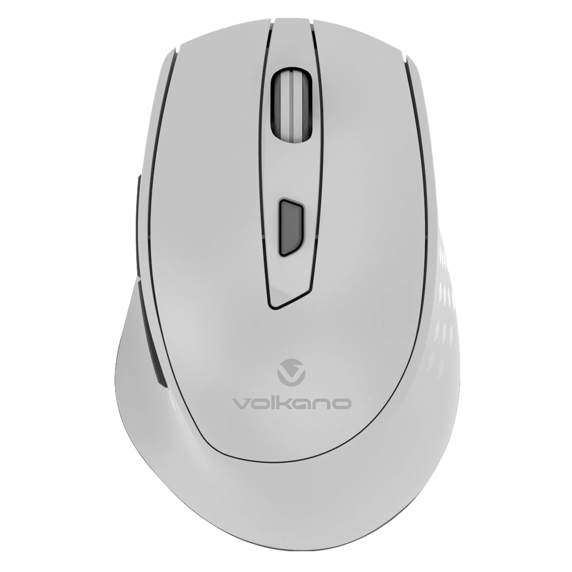 VolkanoX Volkano Chrome Series Wireless Ergonomic Mouse - Grey | Falcon ...
