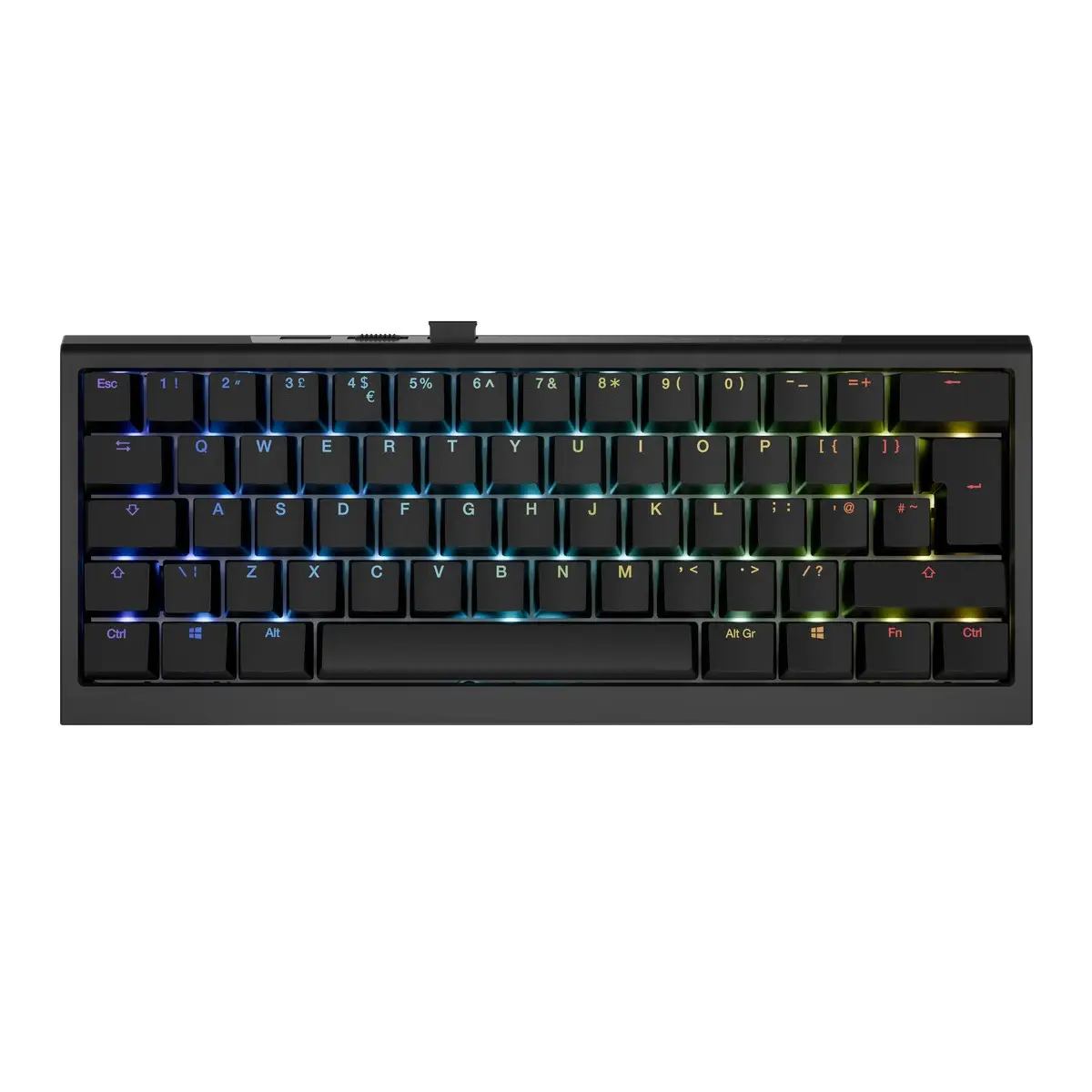 Ducky One X Mini 60% Wireless Ducky Linear Inductive Switch RGB Gaming ...