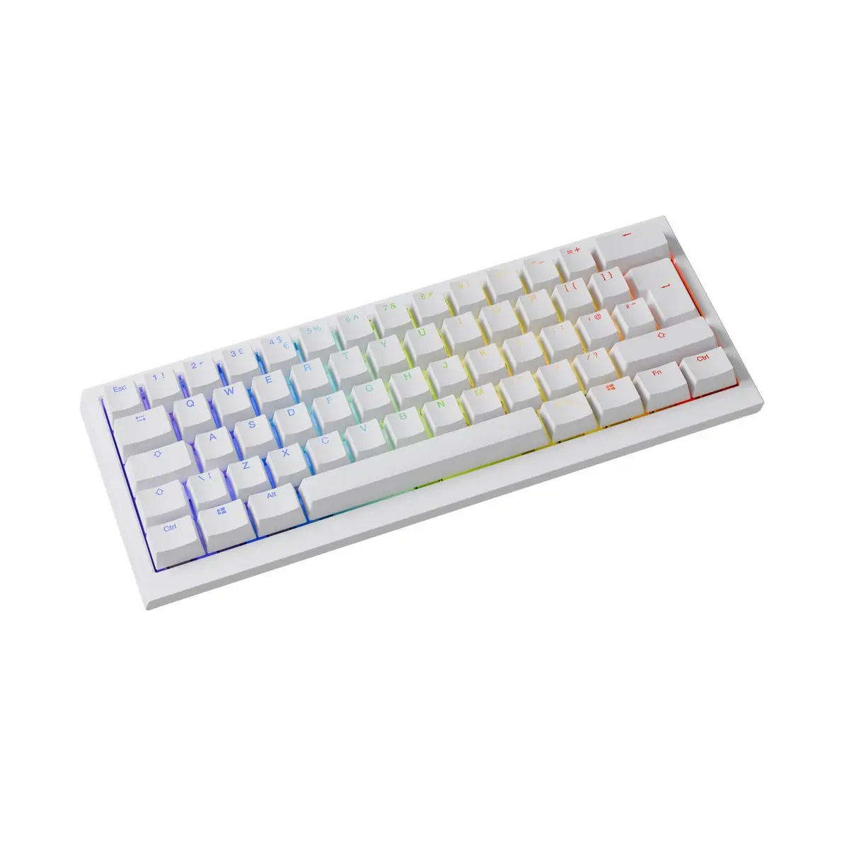 Ducky One X Mini 60% Wireless Ducky Linear Inductive Switch RGB Gaming ...