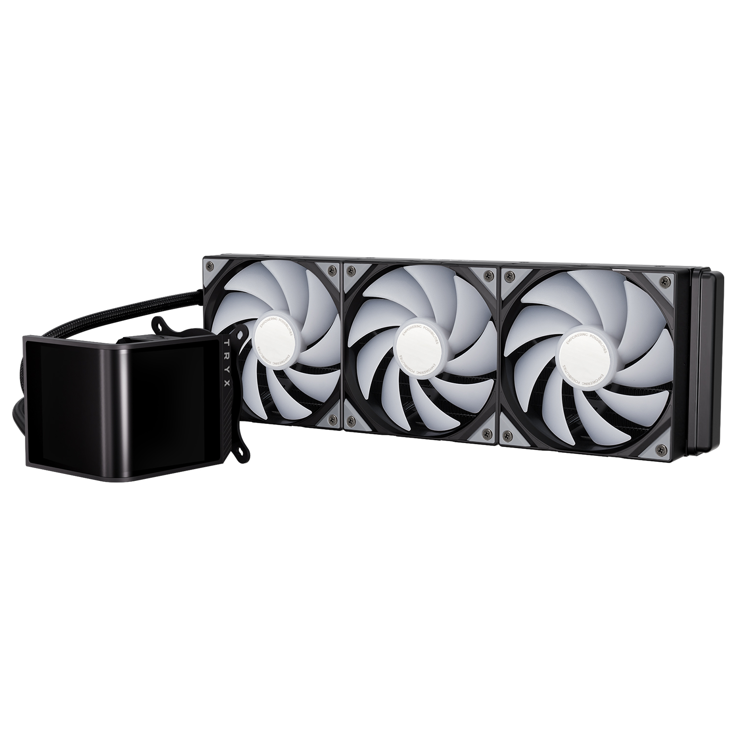 TRYX PANORAMA SE 360 ARGB Black AIO Liquid CPU Cooler - 360mm | Falcon ...