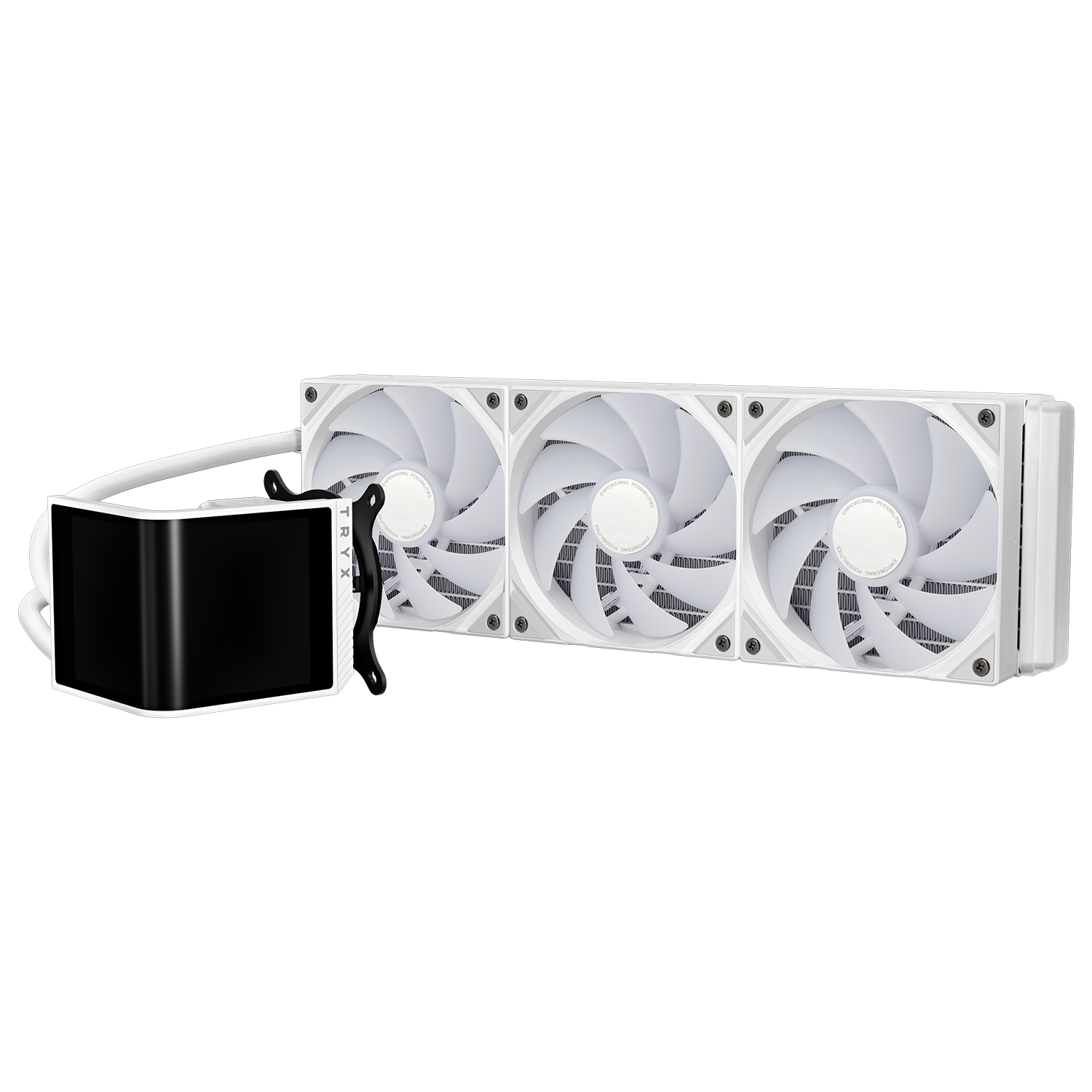 TRYX PANORAMA SE 360 ARGB White AIO Liquid CPU Cooler - 360mm | Falcon ...