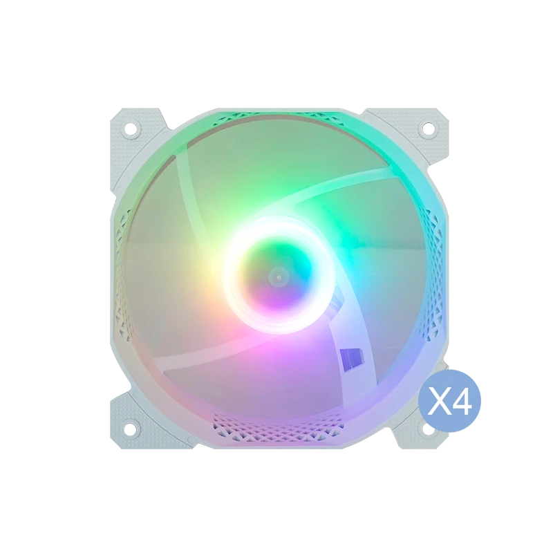 Montech AIR 100 ARGB Tempered Glass micro ATX Case with 4x RGB Fans ...