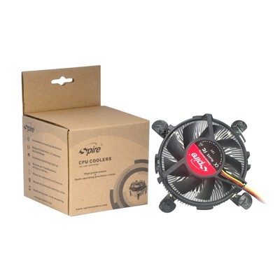 Spire Spire Star Flow Pro Low Profile CPU Cooler upto 130W Socket Intel ...