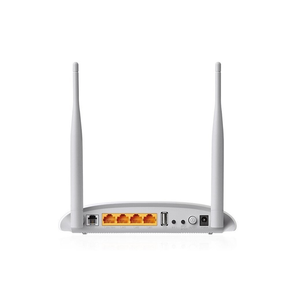 TP-LINK 300Mbps Wireless VDSL2/ADSL2+ Modem Router, 4-Port, Dual WAN ...