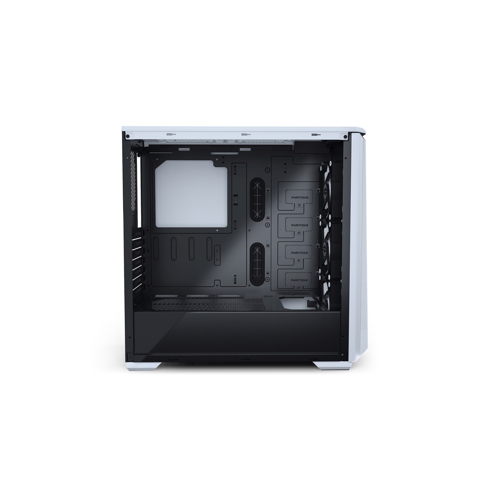 Phanteks Eclipse P400A AIR D-RGB Gaming Case - White With Tempered ...