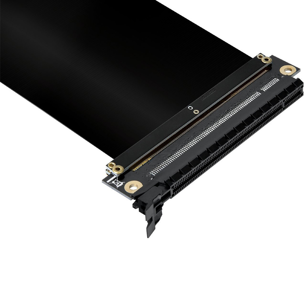 Generic PCI-E x16 Flexible Ribbon Port Extension Riser Cable 200mm ...