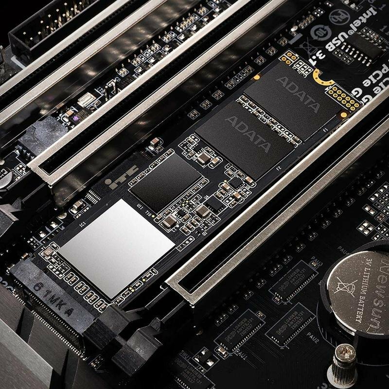 XPG 1TB XPG SX8200 PRO M.2 NVMe SSD, M.2 2280, PCIe, 3D NAND, R/W 3500 ...