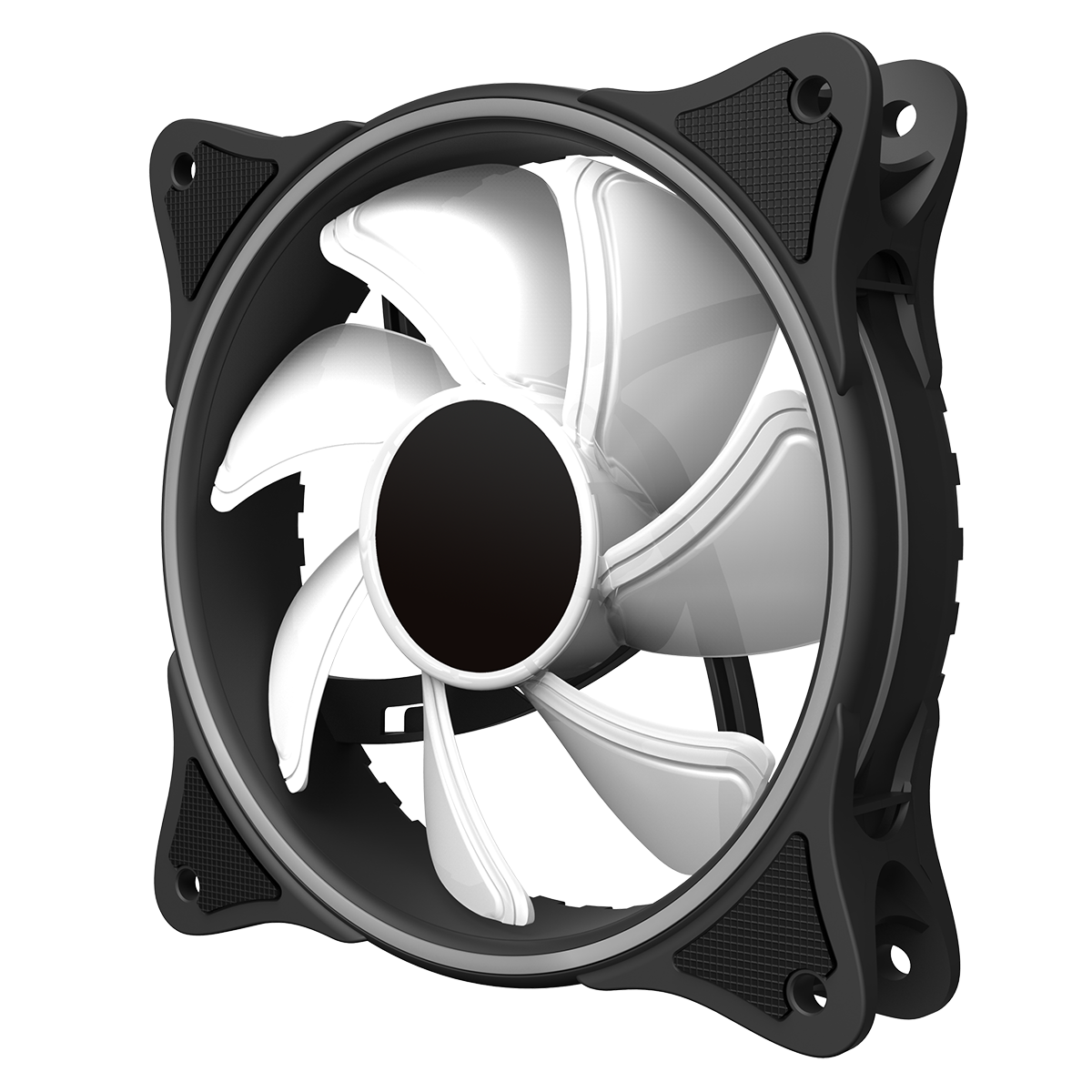 GameMax Mirage Rainbow RGB 120mm Fan 5V Addressable 3pin Header & 3pin ...